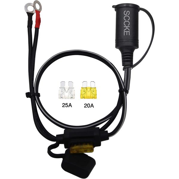 商品名SCCKE 1.6フィート 14AWG アダプタープラグソケット アイレット端子付きSCCKE 1.6FT 14AWG Adapter Plug Socket with Eyelet Terminalブランド：SCCKE商品サイズ：高...