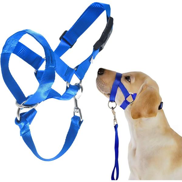 商品名Dog Head Collar, No Pull Training Tool for Dogs on Walks, Includes Free Training Guide, 5 (M, Blue)ブランド：BARKLESS商品サイズ...