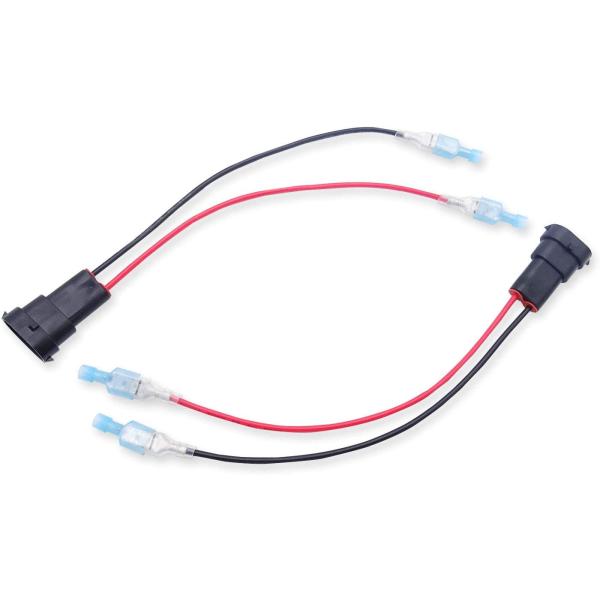 商品名WSays LEDフォグライト クイックデタッチオスアダプター ハーネスソケット H8/H11メスプラグ対応WSays H10/9005/9006 Male Adapter Wiring Harness Sockets Fit LED...
