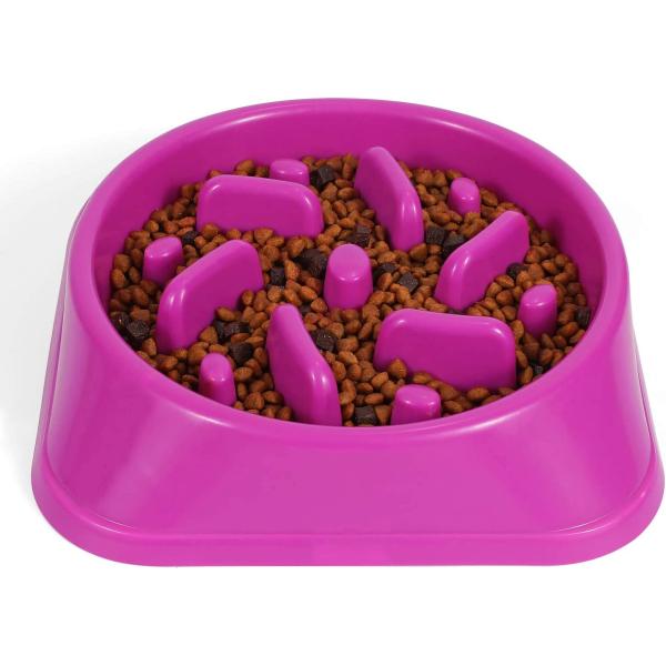 商品名JASGOOD Slow Feeder Dog Bowls Slow Eating Pet Bowl Eco-Friendly Durable Non-Toxic Preventing Choking Healthy Design B...