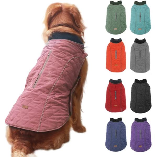 商品名EMUST Winter Dog Coats, Dog Apparel for Cold Weather, British Style Windproof Warm Dog Jacket for Dog Coats for Winte...