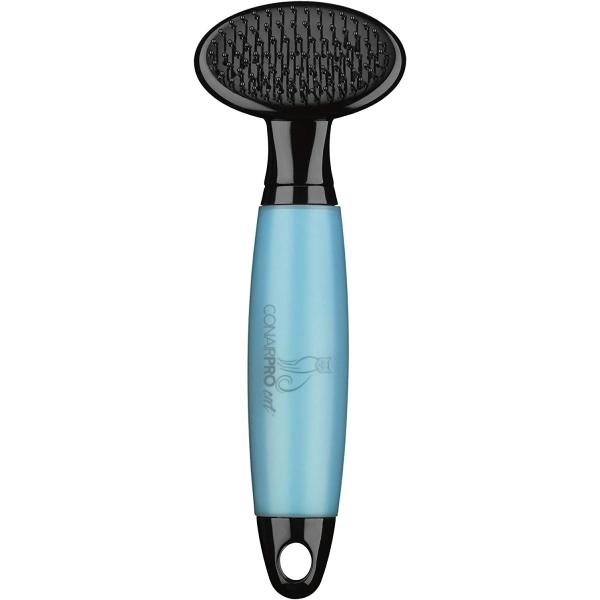 商品名CONAIRPRO dog &amp; cat Cat Soft Slicker Brush, Cat Brush for Shedding, Removes Tangles, Mats &amp; Loose Hair, Soft ...