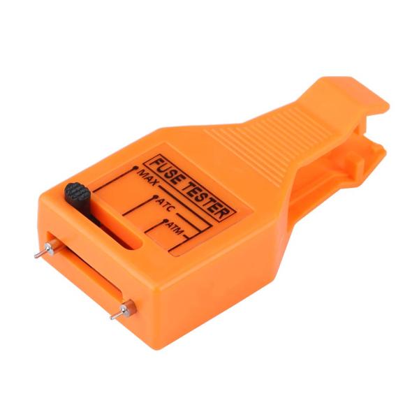 商品名10Pcs Multi-functional Automotive Blade Fuse Checker Tester Fuse Puller Removal Tool DC 24V Automotive ATO/ATC ATM Bl...