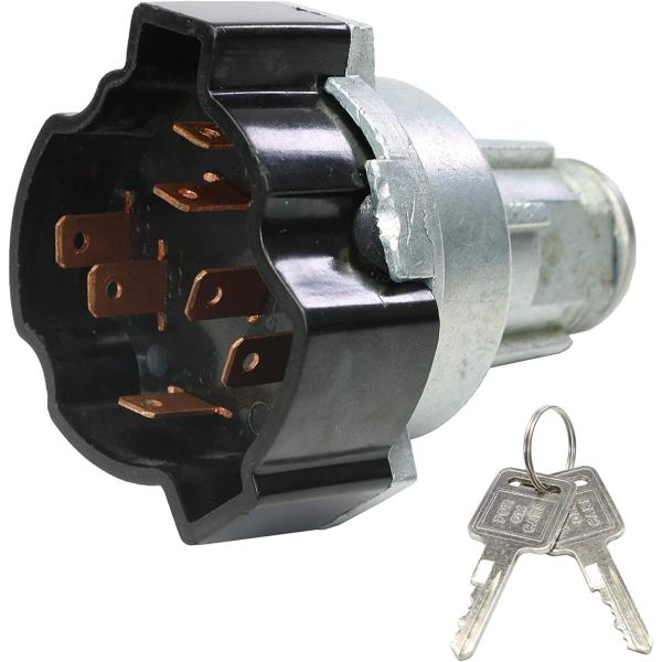 商品名JDMSPEED Ignition Lock Cylinder Starter Switch In Dash With 2 Keys LS105 1116683 Replacement For GMC Chevy 1967-1979 ...