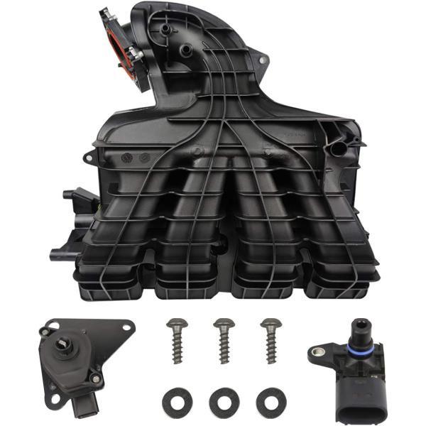 商品名Intake Manifold w/Runner Control Valve &amp; Air Pressure Sensor Compatible with 09-17 Dodge Journey Avenger/Jeep Com...