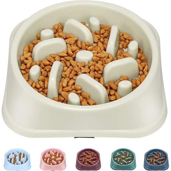 商品名UPSKY Slow Feeder Dog Bowls Non-Slip Puzzle Bowl Feeder Interactive Bloat Stop Dog Bowl Anti-Choking Dog Bowl (12-70 ...