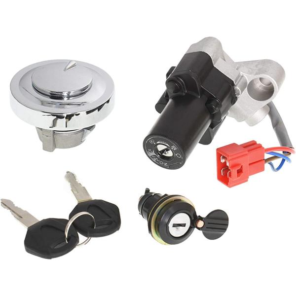 商品名labwork イグニッションスイッチ 燃料キャップ シートロックキー 4TR-82021-00 4TR-82501-00 4TR-82501-01 交換用 ヤマハ V-Star 650 1100 XVS650 XVS1100labw...