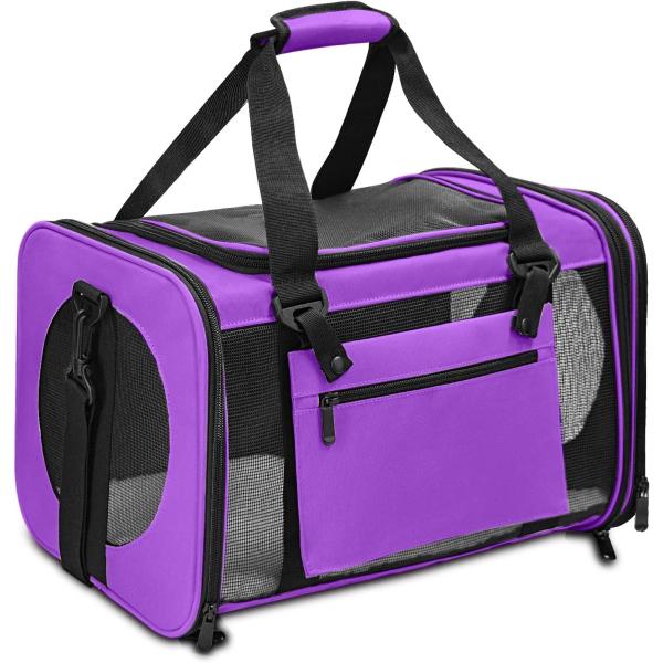 <b>商品名</b>Prodigen Pet Carrier Airline Approved Pet Carrier Dog Carriers for Small Dogs, Cat Carriers for Sm...