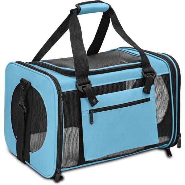 <b>商品名</b>Prodigen Pet Carrier Airline Approved Pet Carrier Dog Carriers for Small Dogs, Cat Carriers for Sm...