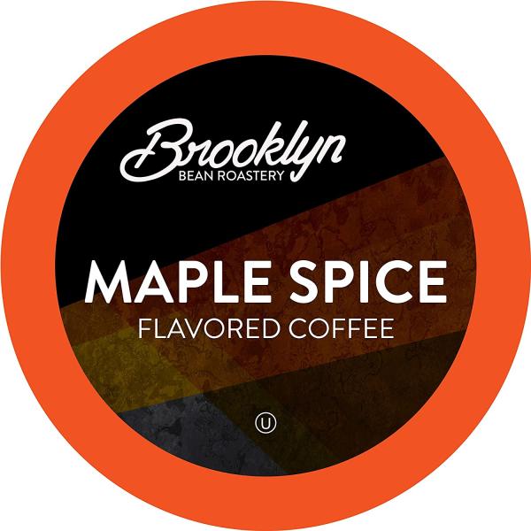 商品名Brooklyn Beans Roastery Coffee Pods, Fall Maple Spice Flavored, Compatible with K Cup Brewers Including 2.0, 40 Count...