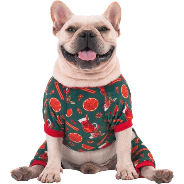 商品名CuteBone Dog Pajamas Christmas Clothes Pjs for Small Dogs Shirts P133Sブランド：CuteBone商品サイズ：Small高さ：3.8 cm横幅：10.7 cm奥行：1...