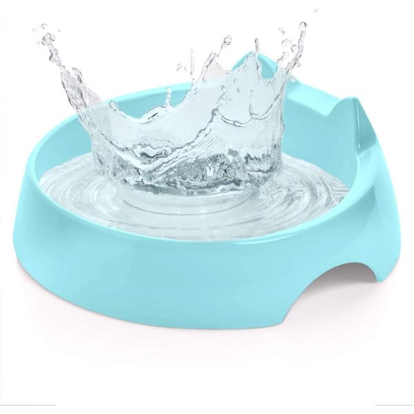 商品名CatGuru Whisker Stress Free Cat Food Bowl, Reliefs Whisker Fatigue, Wide Cat Dish, Non Slip Cat Feeding Bowls, Shallo...