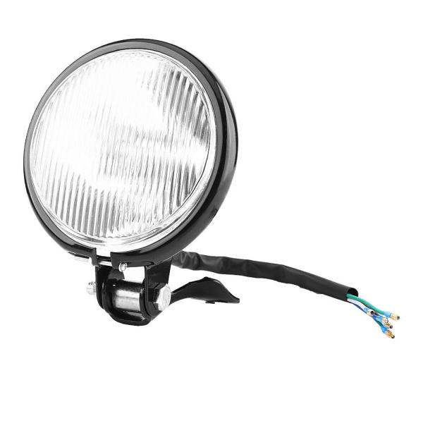 商品名:  5" Universal Motorcycle Headlight, Round Front Headlight Headlamp Bulb for Choppers(White)ブランド: Aramox商品サイズ: defau...