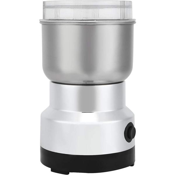 商品名：Stainless Steel + ABS Low Noise Spice Grinder, Easy Cleaning Corrosion Resistant Electric Grinder, Kitchen Accessory...