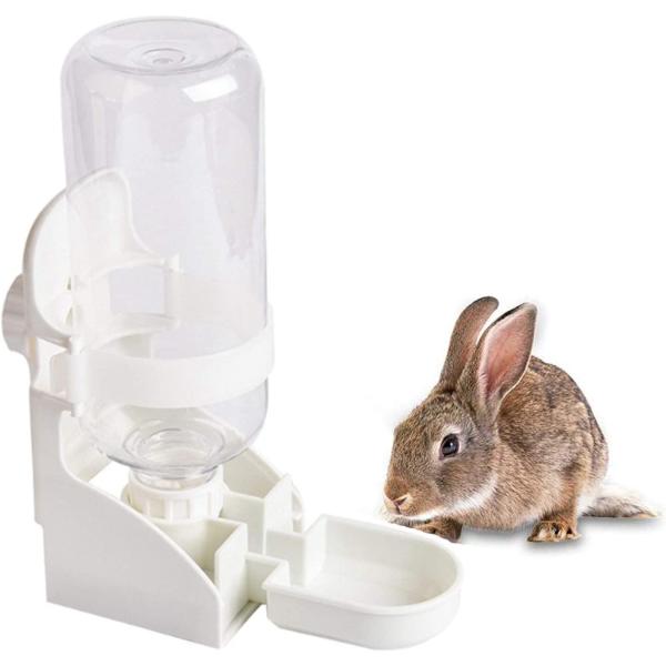 商品名kathson Rabbit Water Bottle, 17oz Hanging Water Fountain Automatic Dispenser No Leak WaterFeeder for Bunny Chinchilla...