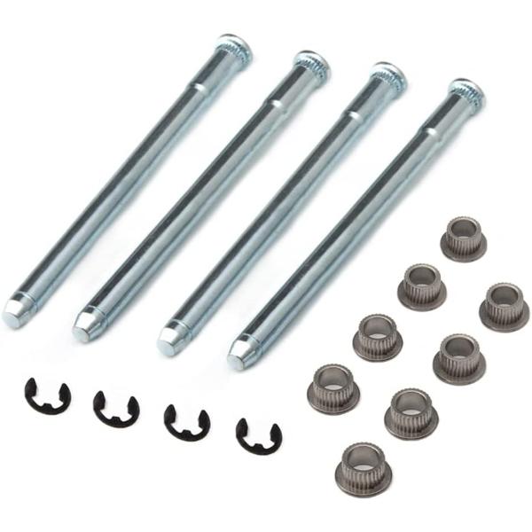 商品名Top10 レーシングドアヒンジピンキット 4ピン 2ブッシング修理キット ドア 88-02 GMC フルサイズトラック SUVに対応Top10 Racing Door Hinge Roller Pin Bushing Repair ...