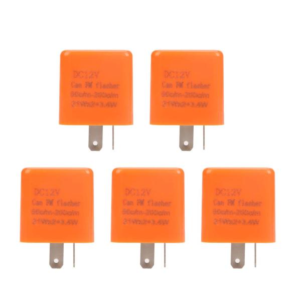 商品名LED Flasher Relay, 5pcs/Set 12v 2 pin Electronic Turn Signal Flasher Relay,Led Flasher Relay, Turn Signal Flasher Rel...