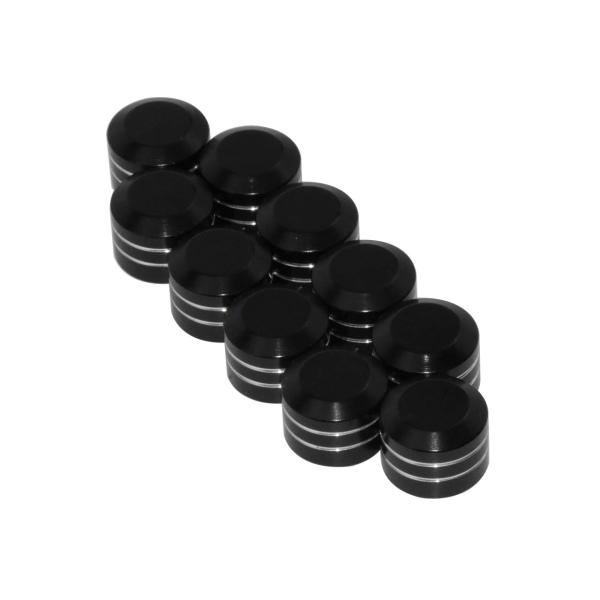 商品名HDBUBALUS Motorcycle Head Bolt Cover Inner 9mm 3/8"" Schrauben Motor Topper Caps Fit for for Harley Touring Dyna Soft...