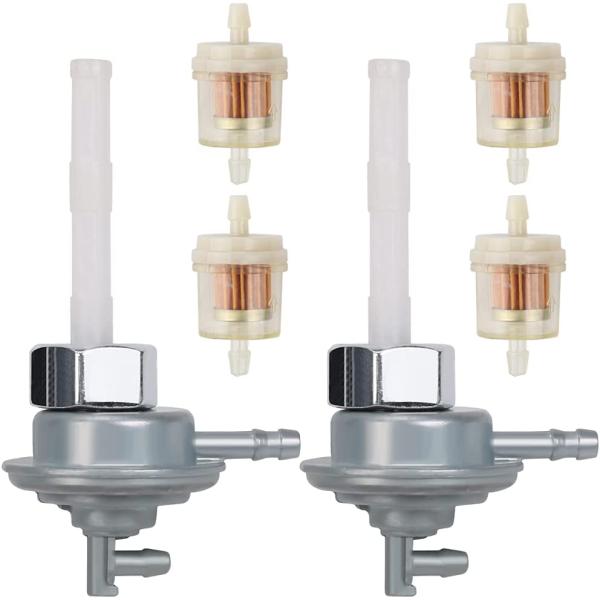 商品名Tvent 16950-KJ9-752 16950-KJ9-751 Fuel Tank Switch Petcock Replacement for CH150 CH80 NQ50 SA50 SB50 GY6 50cc 80cc 90...