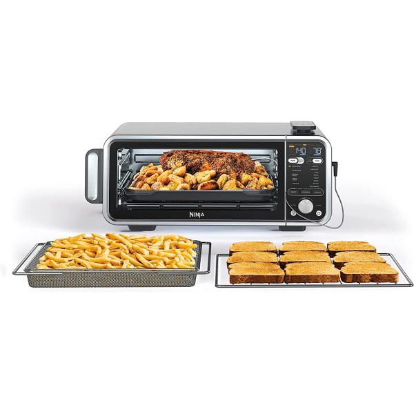 商品名：Ninja SP351 Foodi Smart 13-in-1 Dual Heat Air Fry Countertop Oven, Dehydrate, Reheat, Smart Thermometer, 1800-watts,...