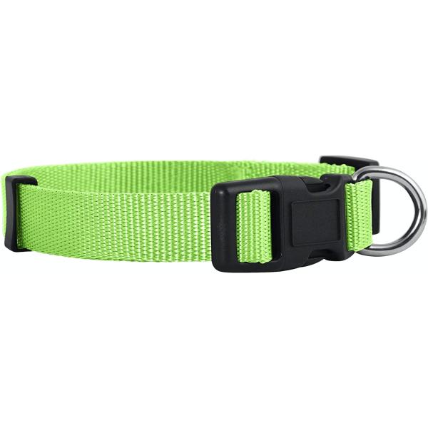 商品名Native Pup Basic Nylon Dog Collar, Adjustable for Small, Medium, Large pet and Puppies Accessories, Cute Colors for M...