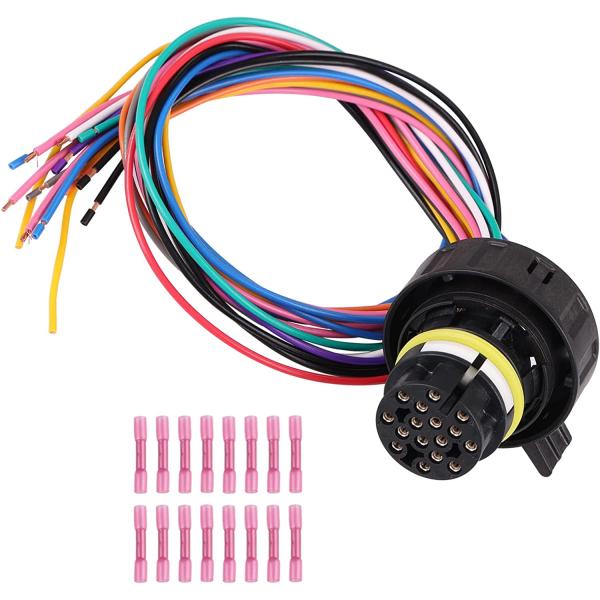 商品名WMPHE 6l80E 6l90E 外部ハーネス修理キット シボレー GMC 6L80E 6L90E オートマチックトランスミッション 6R60 6R80 6R75 配線プラグインコネクタ TCM T43 ハーネス ピグテール修理 1...