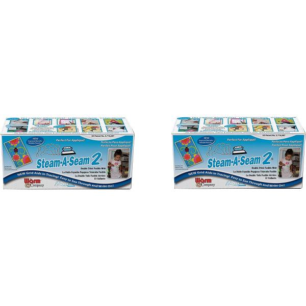 商品名Steam-A-Seam 2 Double Stick Fusible Web (Pack of 2)ブランド：Warm Company商品サイズ：商品番号：色：Pack of 2素材：