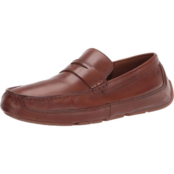 商品名Clarks Men's Markman Way Loafer, Dark Tan Leather, 9 WideClarks Men's Markman Way Loafer, Dark Tan Leather, 9 Wideブラン...