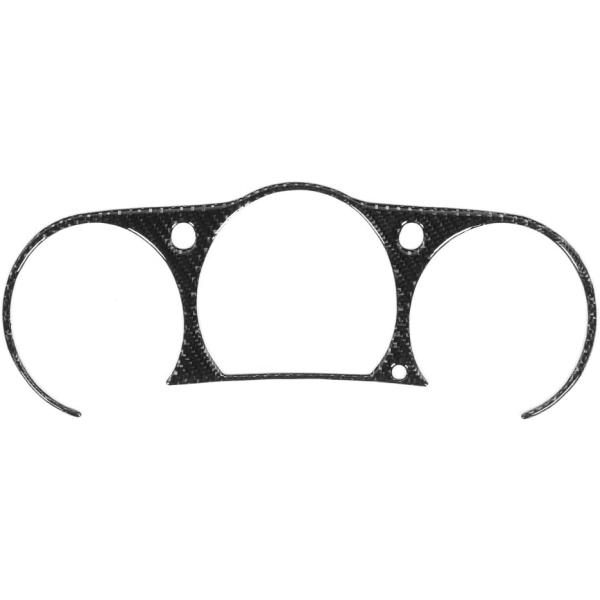 商品名350z + Instrument Cluster Carbon Fiber Interior Dash Cluster Gauge Speedometer Cover Trim Fit for Nissan 350z 2006-20...