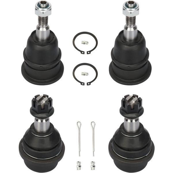 商品名Drivestar K6693 K6696 4PCS Front Lower Ball Joint &amp; Upper Ball Joint For GMC Sierra 2500 HD Sierra 3500 2001 2002...