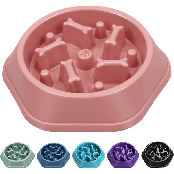 商品名UPSKY Slow Feeder Dog Bowl Anti-Chocking Slower Feeding Dog Puzzle Bowl, Interactive Bloat Stop Dog Food Bowl Dishes ...