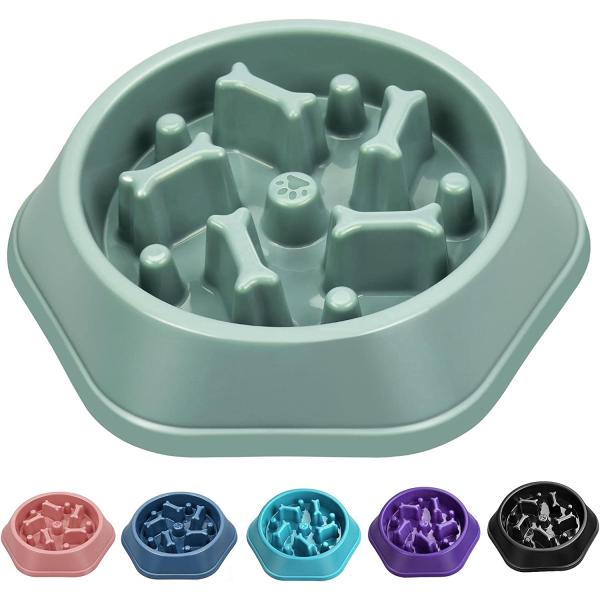 商品名UPSKY Slow Feeder Dog Bowl Anti-Chocking Slower Feeding Dog Puzzle Bowl, Interactive Bloat Stop Dog Food Bowl Dishes ...