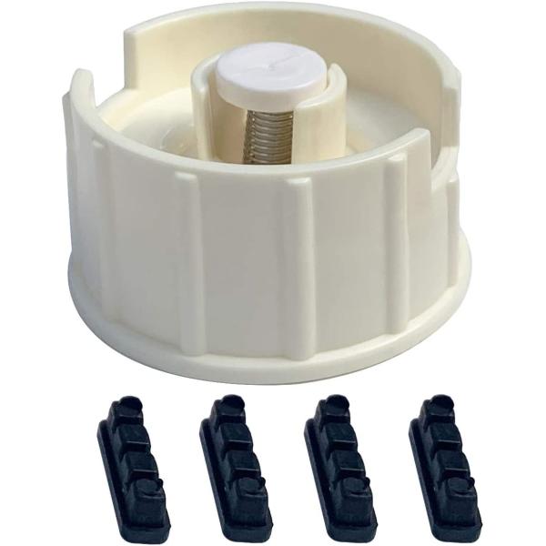 商品名Automatic Pet Feeder Small&amp;Medium Pets Automatic Food Feeder and Waterer Set 3.8L, Travel Supply Feeder and Water...