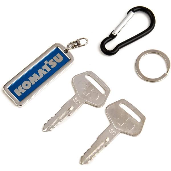 商品名Yirui 787 Komatsu Equipment Key Sets with Key Pendant Craft-Ignition Key for Komatsu, Kalmar, Dressta, Sakai, Part Nu...