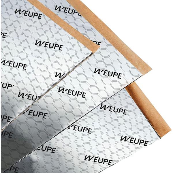 商品名WEUPE Sound Deadening Mat for Cars, 80 mil 10 sqft, Butyl Automotive Sound Deadener, Noise Insulation Dampening Mater...