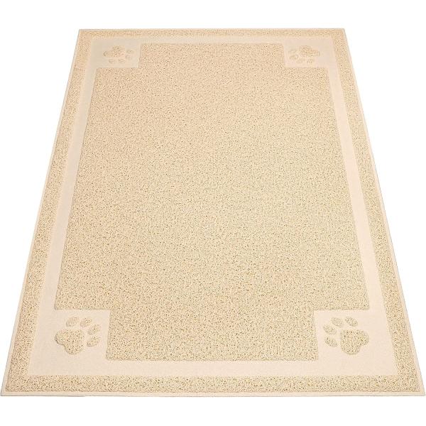 商品名UPSKY Large Cat Litter Mat Trapper 35""×23"" Traps Litter from Box and Paws Scatter Control for Litter Box Soft on Se...
