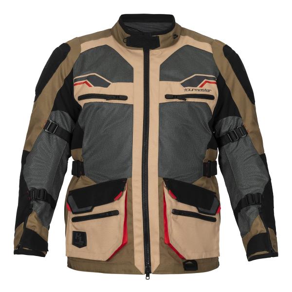 商品名:  Tourmaster Men's Ridgecrest Mesh Adventure Motorcycle Jacketブランド: Tourmaster商品サイズ: Large高さ: 77.724cm横幅: 54.864cm奥行...