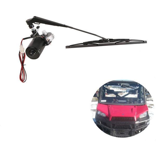 商品名YiCross 12V Universal Electric Windshield Wiper Motor Kit Fits for UTV ATV Hard Coated Or Glass Windshields, Upgraded...