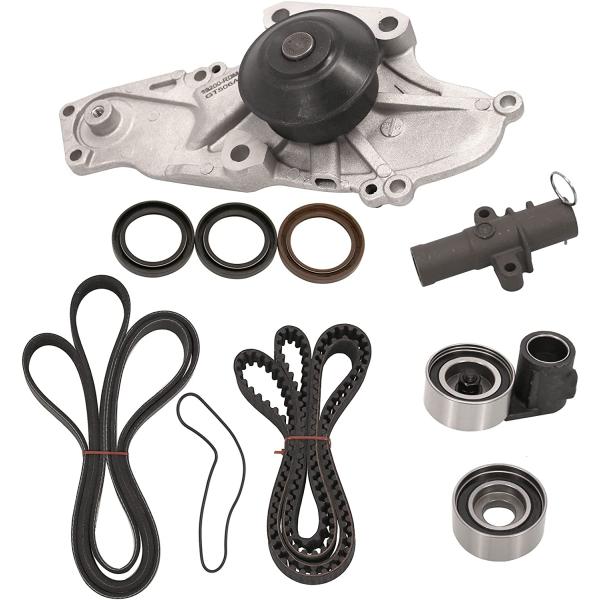 商品名Timing Belt Kit with Water Pump Compatible with 2003-2018 Honda Accord Crosstour Odyssey Pilot Ridgeline MDX RDX RL T...