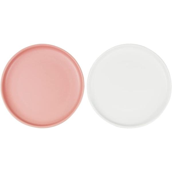 商品名Pawdoer Ceramic Shallow Cat Dish, Whisker Fatigue Free Cat Food Bowls, Wide and Small Pet Plate for Kitten and Kitty,...