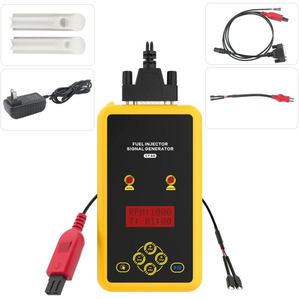 商品名Fuel Injector Cleaner For Standard/High Pressure Fuel Injector Cleaner Kit Working Time/Frequency Adjustable Fuel Inj...