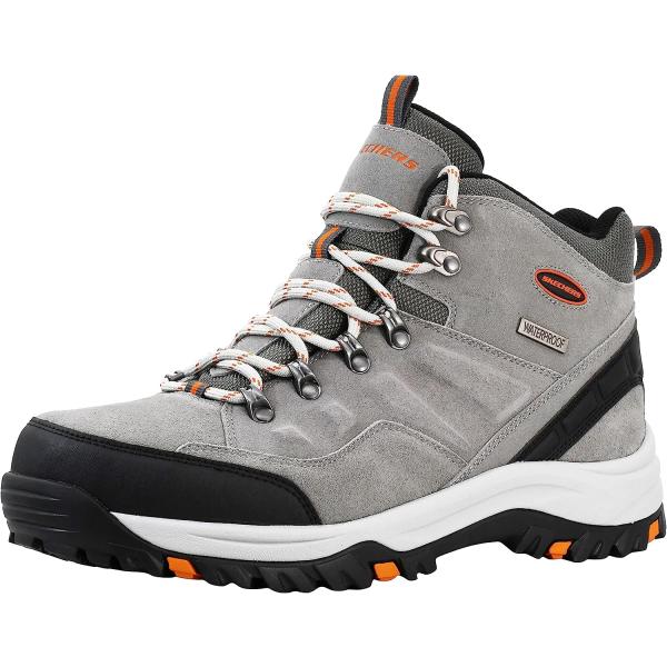 商品名Skechers メンズ Relment Pelmo Chukka 防水ブーツ, グレー/オレンジ, 8.5 X-WideSkechers Men's Relment Pelmo Chukka Waterproof Boot Grey...