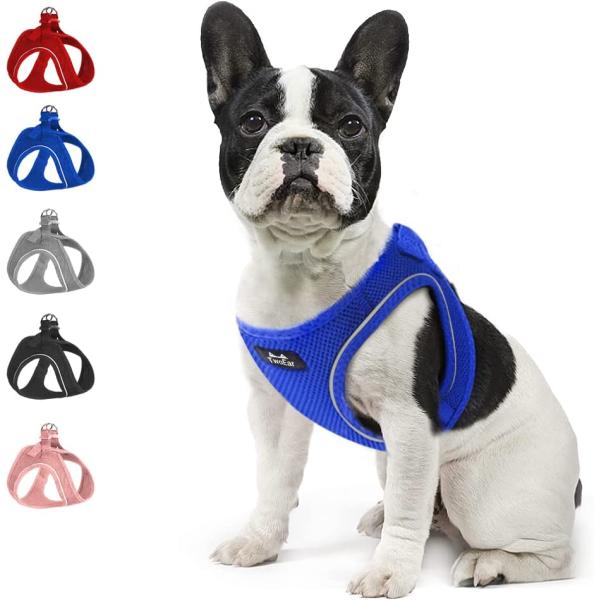 商品名TwoEar Dog Vest Harness Reflective, No-Pull Pet Harness Easy Control with Breathable Mesh, Soft Dog Walking Chest Har...
