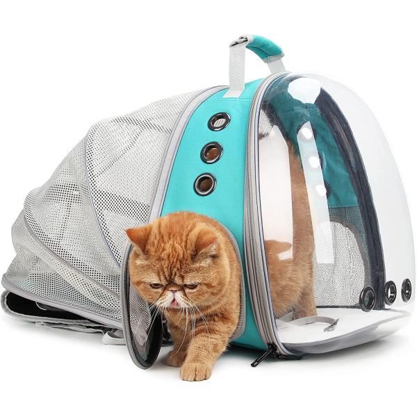 商品名Lollimeow Pet Carrier Backpack, Bubble Backpack Carrier, Cats and Puppies,Airline-Approved, Designed for Travel, Hiki...
