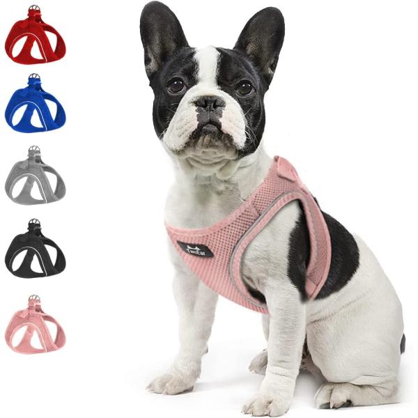 商品名TwoEar Dog Vest Harness Reflective, No-Pull Pet Harness Easy Control with Breathable Mesh, Soft Dog Walking Chest Har...