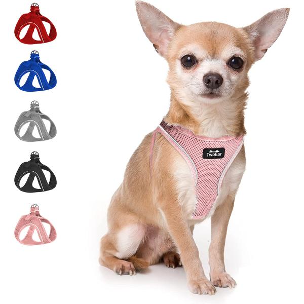 商品名TwoEar Dog Vest Harness Reflective, No-Pull Pet Harness Easy Control with Breathable Mesh, Soft Puppy Step-in Harness...