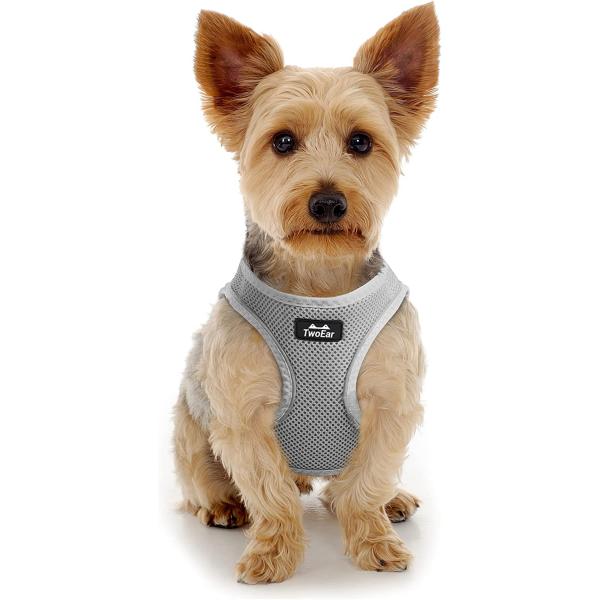 商品名TwoEar Dog Vest Harness Reflective, No-Pull Pet Harness Easy Control with Breathable Mesh, Soft Puppy Step-in Harness...