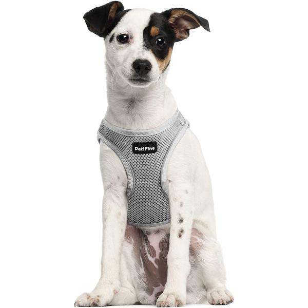 商品名TwoEar Dog Vest Harness Reflective, No-Pull Pet Harness Easy Control with Breathable Mesh, Soft Dog Walking Chest Har...
