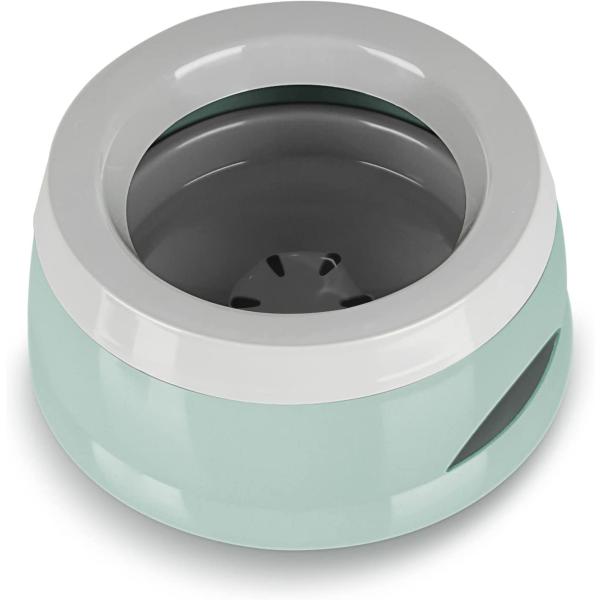 商品名：GIYOXIMA Pets No-Spill Slobber Stopper Water Bowl,Splash Proof Drinking Bowl for Home and Travel,No Messy No Drip No...