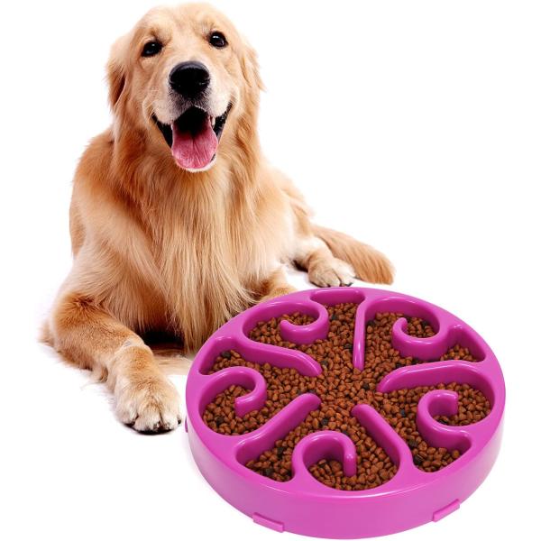 商品名JASGOOD Slow Feeder Large Dog Bowl New Arriving Feeder for Fun Slow Feeding Interactive Bloat Stop Large Dog Bowlsブラン...